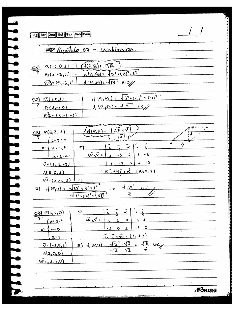 Resolução Capítulo 7 Livro Vetores e Geometria Analítica Paulo Winterle ...