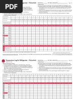 Dish Machine Temperature Log | PDF | Home | Industrial Processes