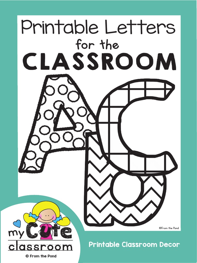 Classroom: Printable Letters For The | PDF | Copyright | World Wide Web
