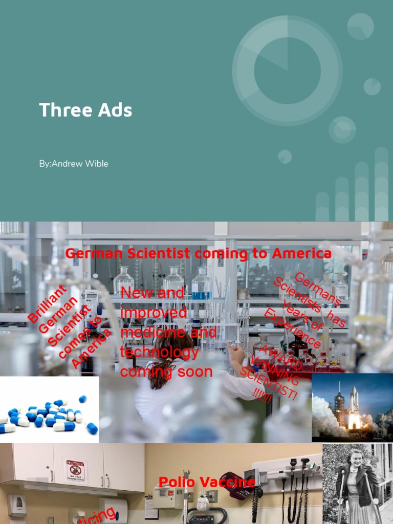 William Wible - Three Ads - Final Product | PDF
