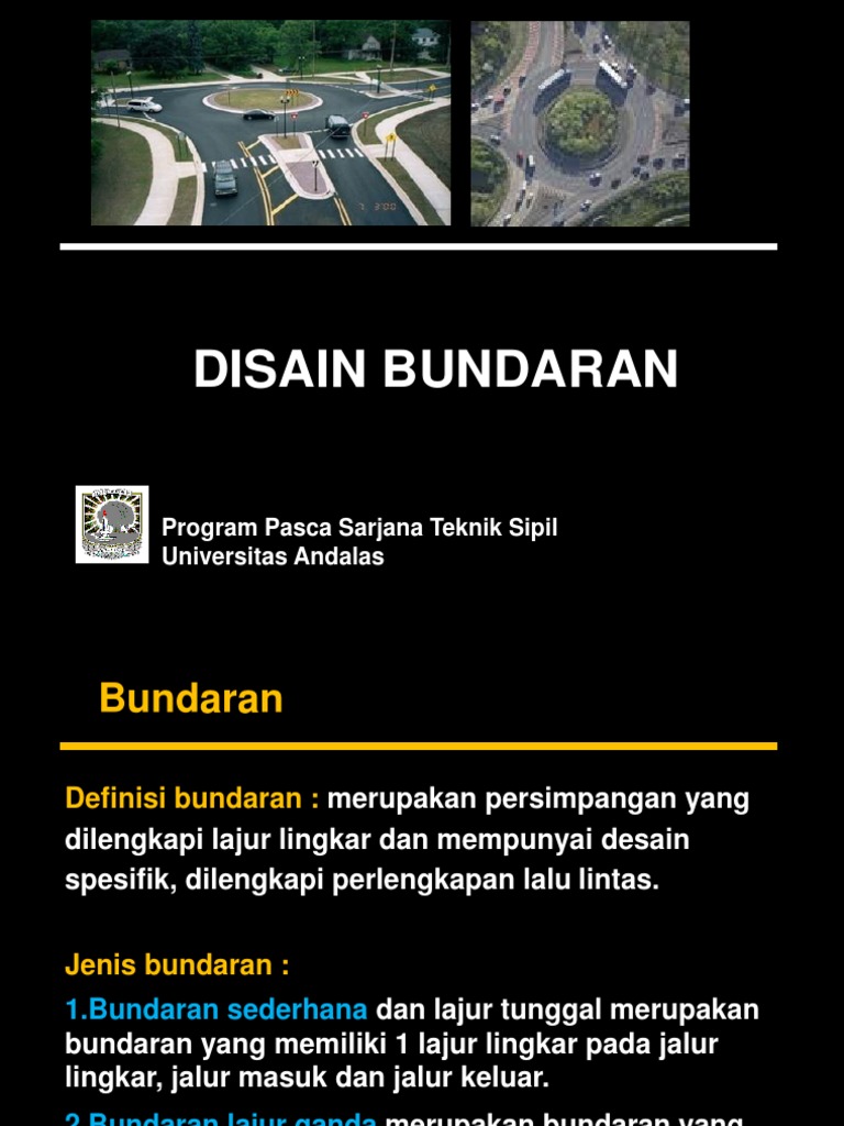 Disain Bundaran | PDF