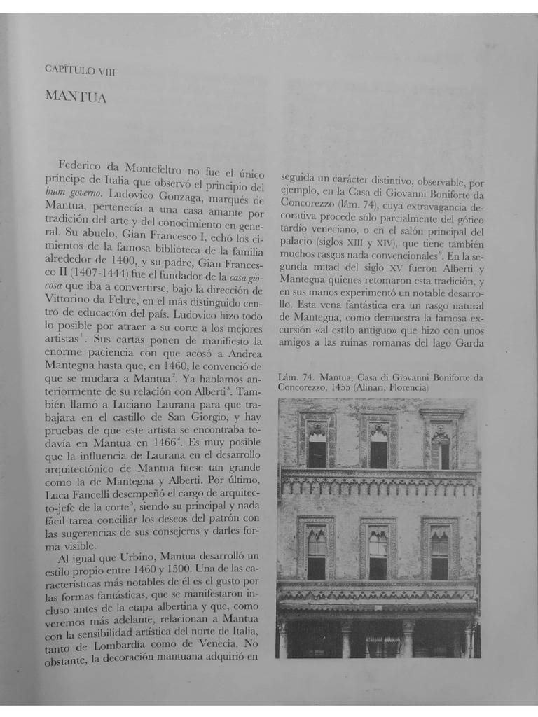 Arquitectura en Italia (1400-1600) | PDF