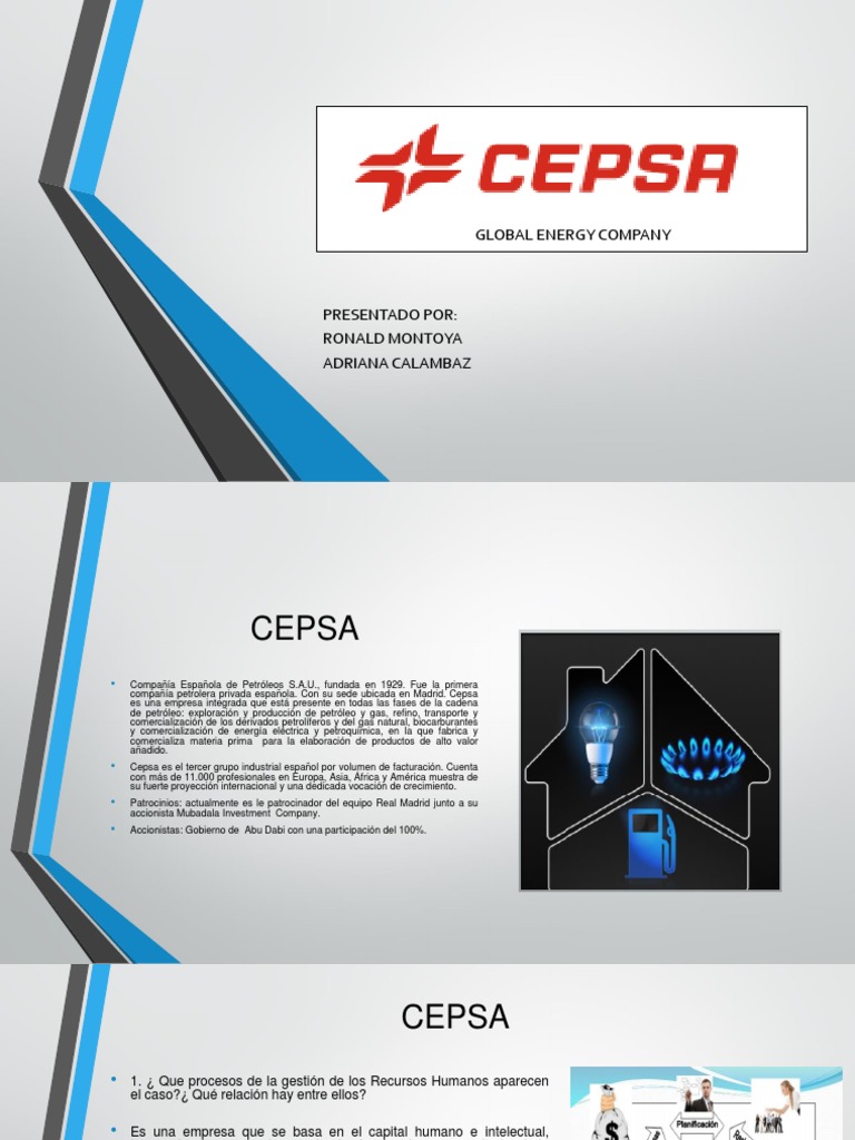 CEPSA | PDF | Energía y recursos | Business