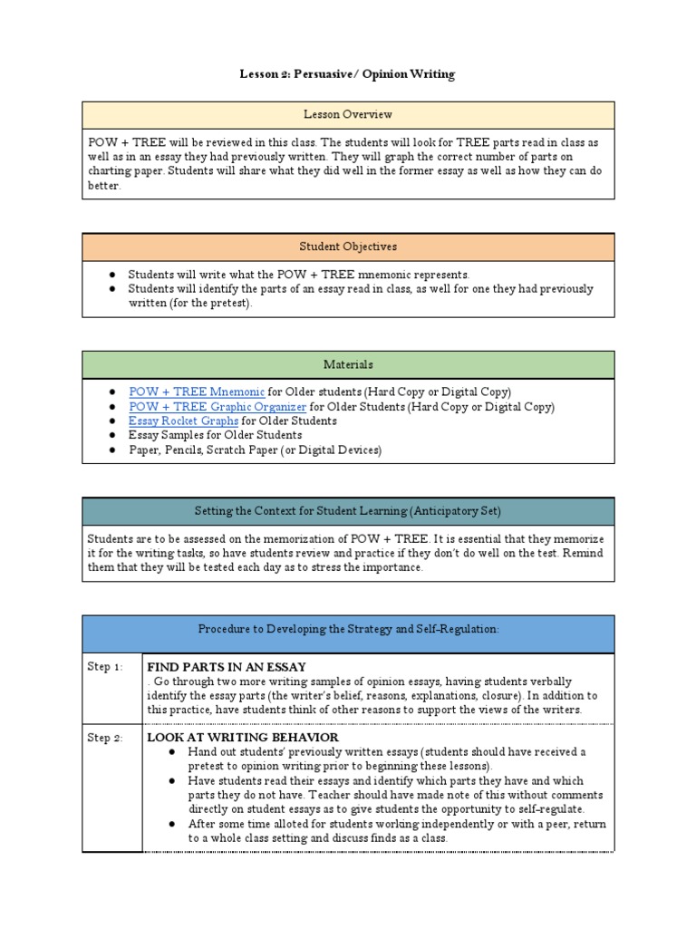 Persuasive Writing for Students | PDF | Essays | Behavior Modification