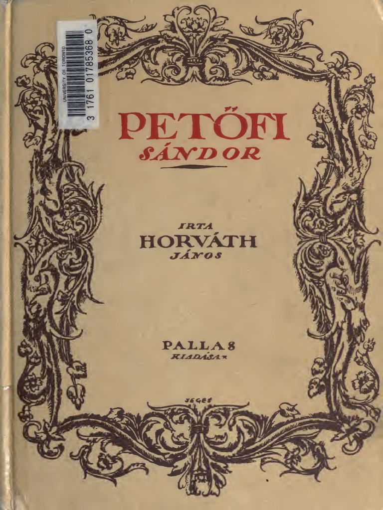 Petofi Horvath Janos PDF | PDF