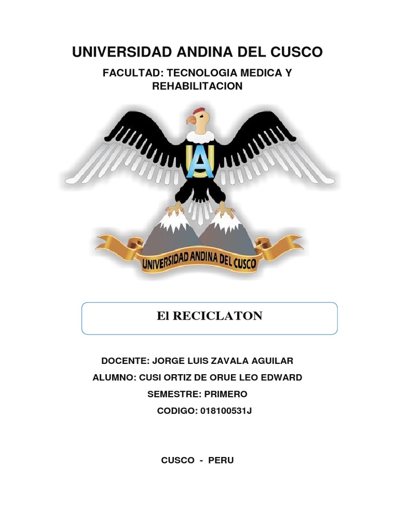 RECICLATON Leop | PDF | Residuos | Contaminación