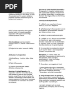 Revised Corporation Reviewer PDF | PDF | Corporations | Board Of Directors