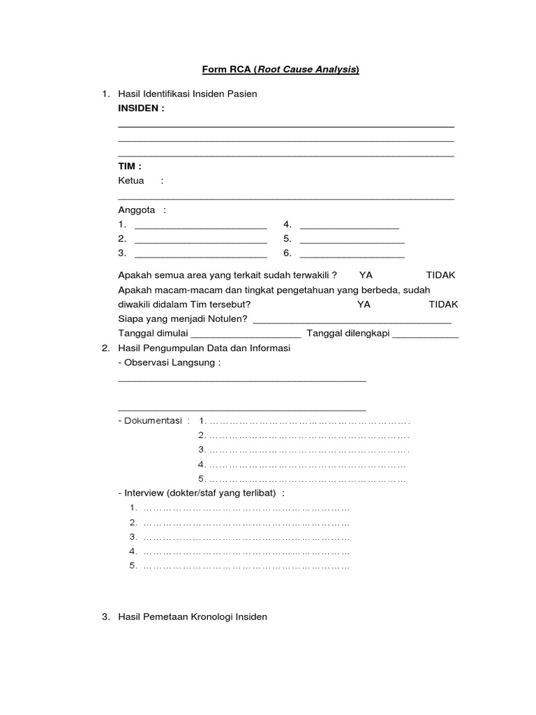 Format RCA KTD | PDF
