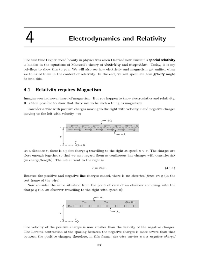 Relativity Unifies Electricity and Magnetism: Deriving the Magnetic ...