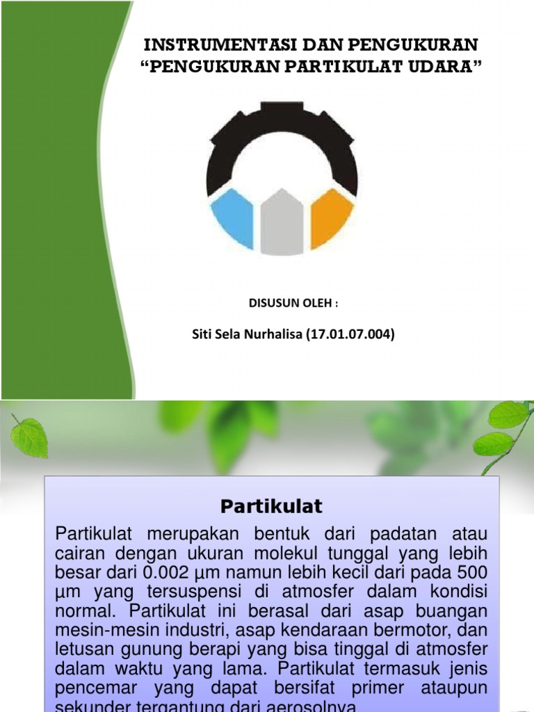Partikulat Udara | PDF | Teknologi & Rekayasa