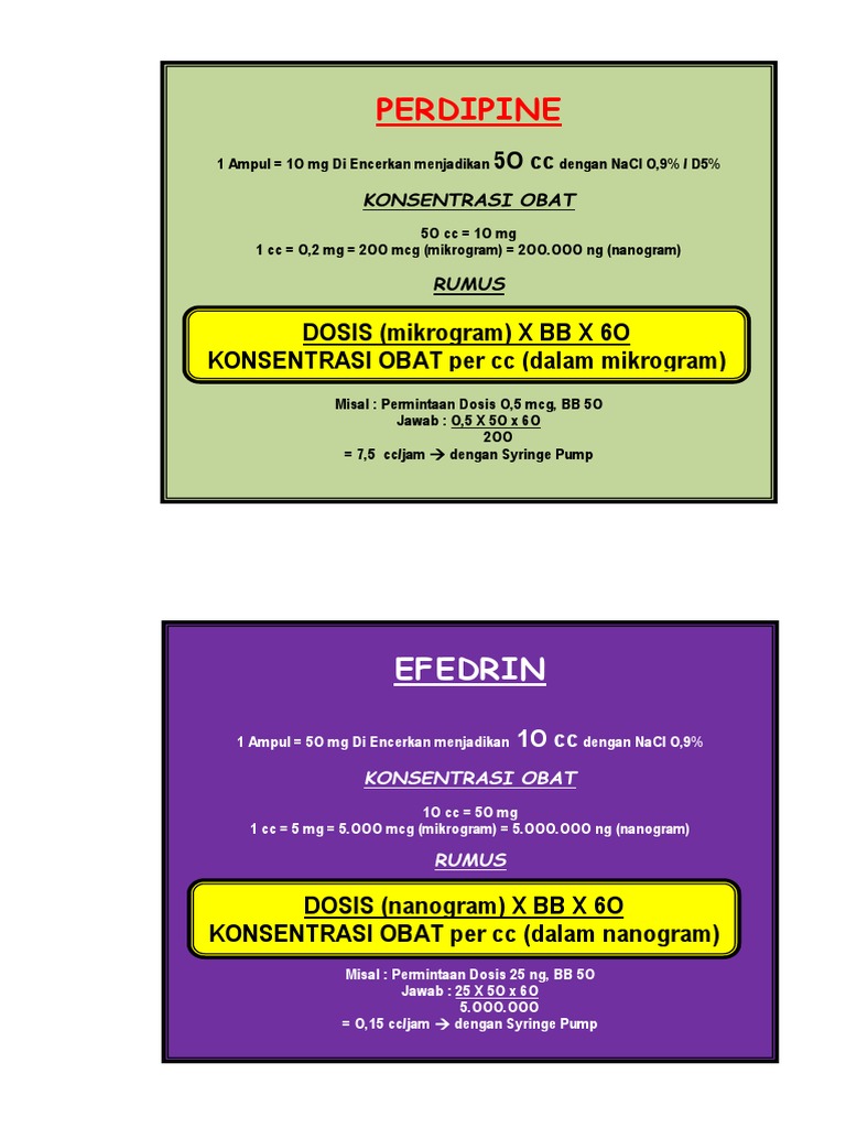 Rumus Obat | PDF | Sains & Matematika | Teknologi & Rekayasa