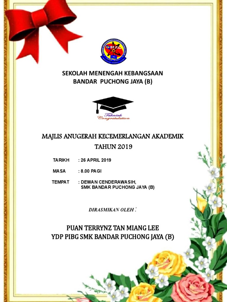 Buku Program Hari Anugerah Pdf