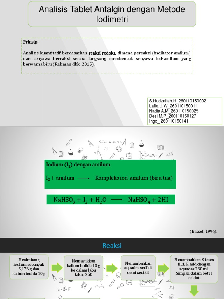 Kelompok11 TabletAntalgin | PDF