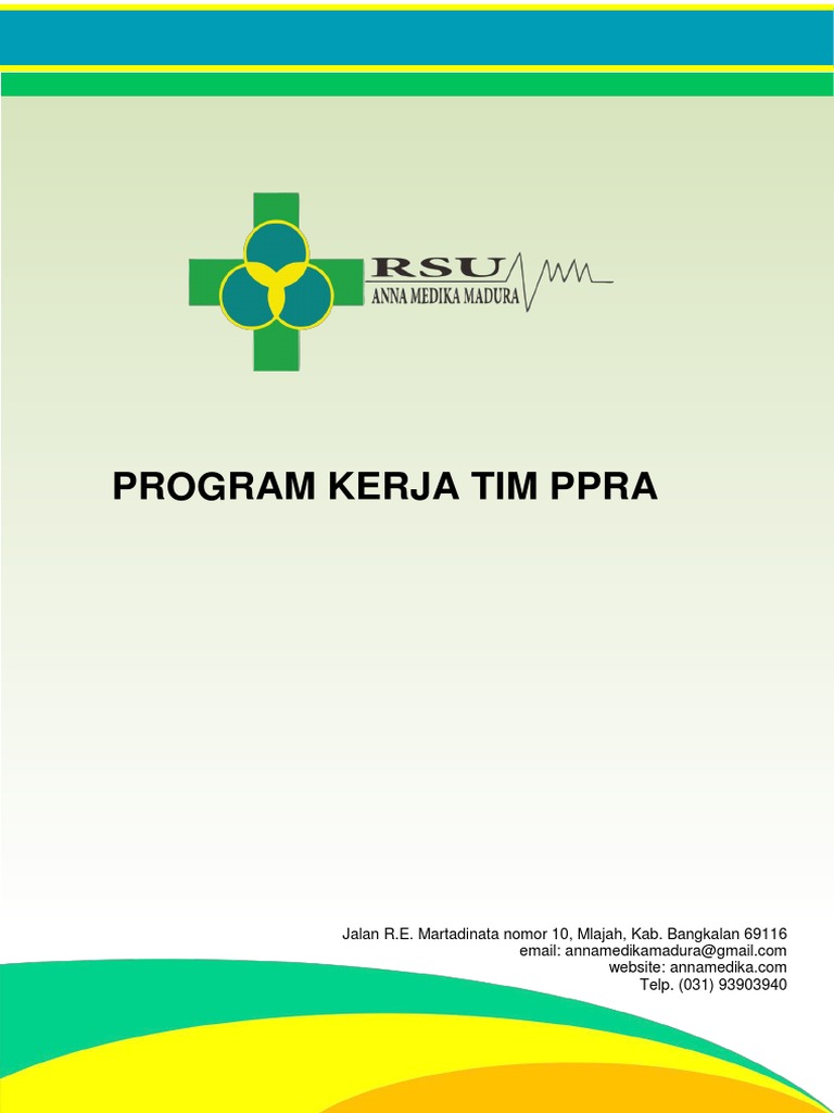 Program Kerja Tim Ppra | PDF