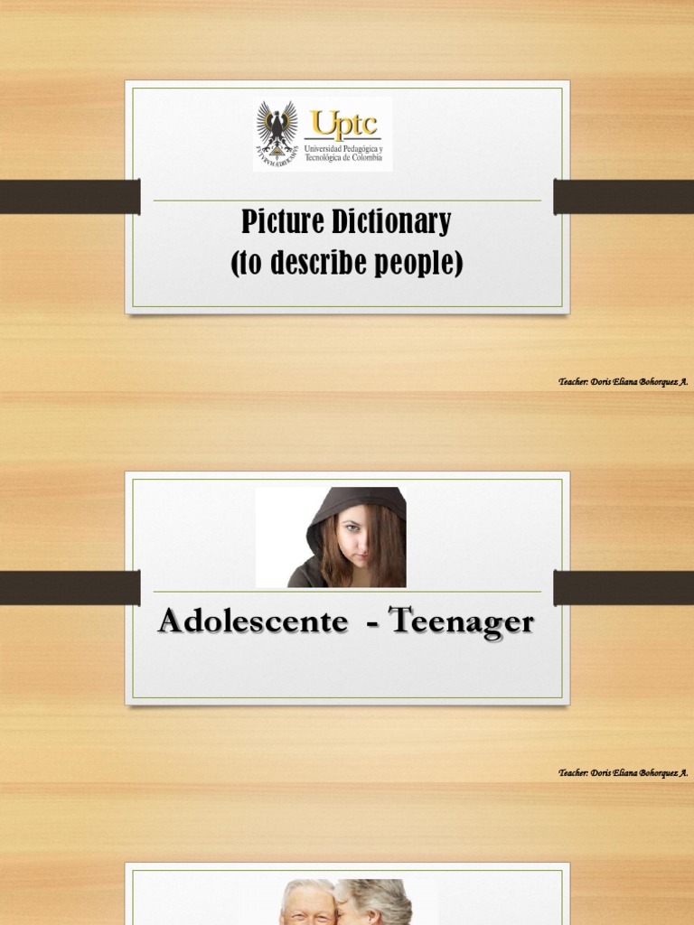 Picture Dictionary PDF | PDF