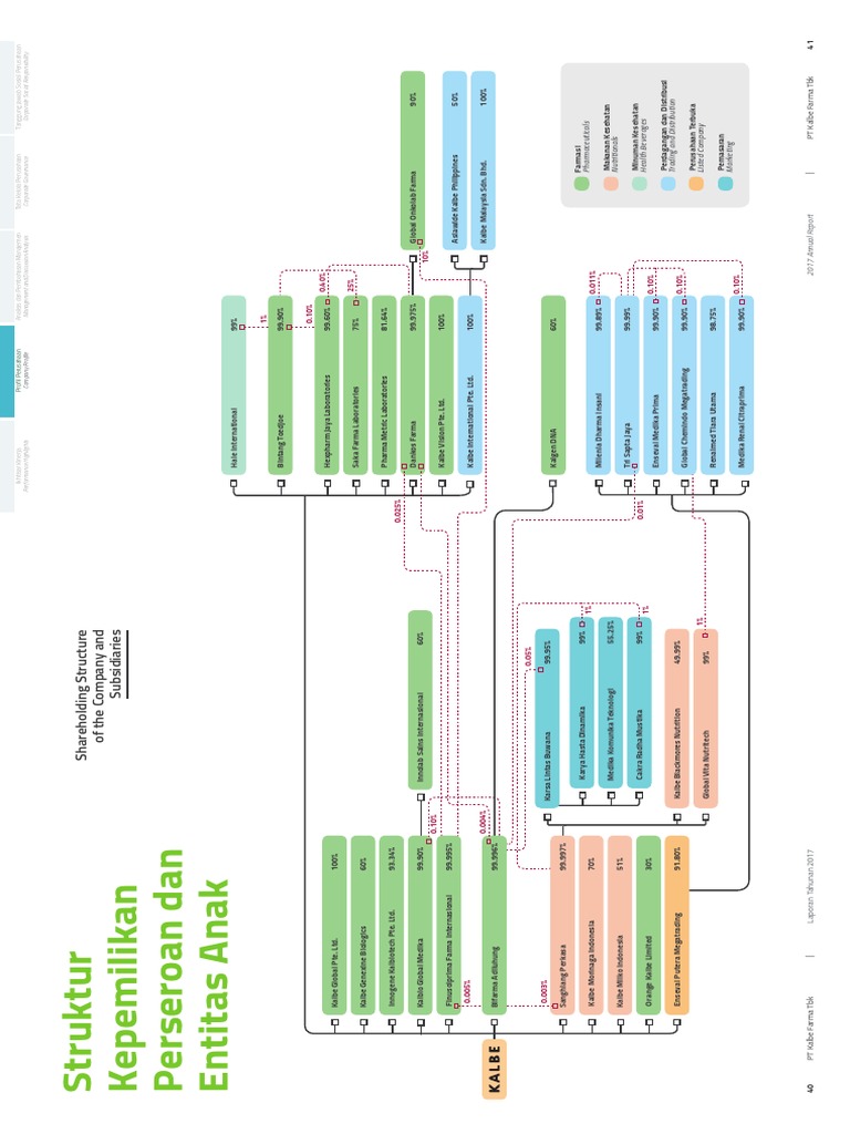 Kalbe Group Structure 2017 | PDF | Pharmaceutical Industry | Healthcare ...