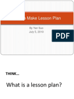 Lesson Planning Powerpoint | PDF | Lesson Plan | Teachers