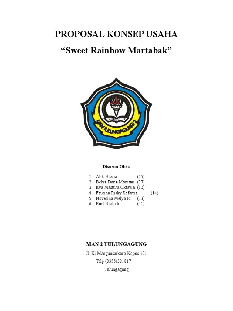 Usaha Sweet Rainbow Martabak | PDF | Memasak, Makanan, & Anggur ...