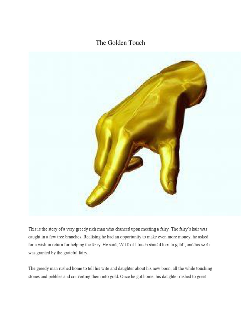 Golden Touch | PDF | Poetry | General Fiction