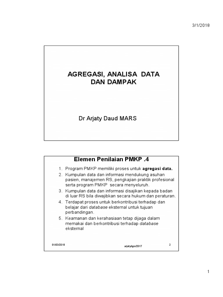 Agregasi, Analisa Data & Dampak | PDF | Pengelolaan Keuangan & Uang ...