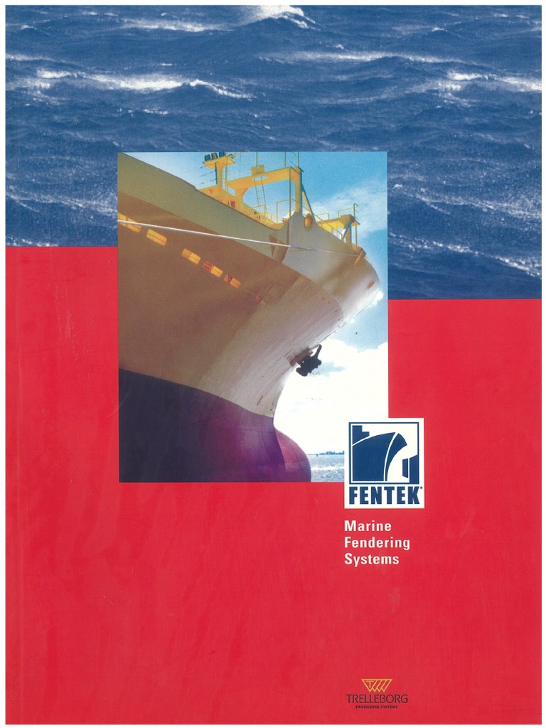 FENTEK-Trelleborg-Fender Catalogue and System Design | PDF