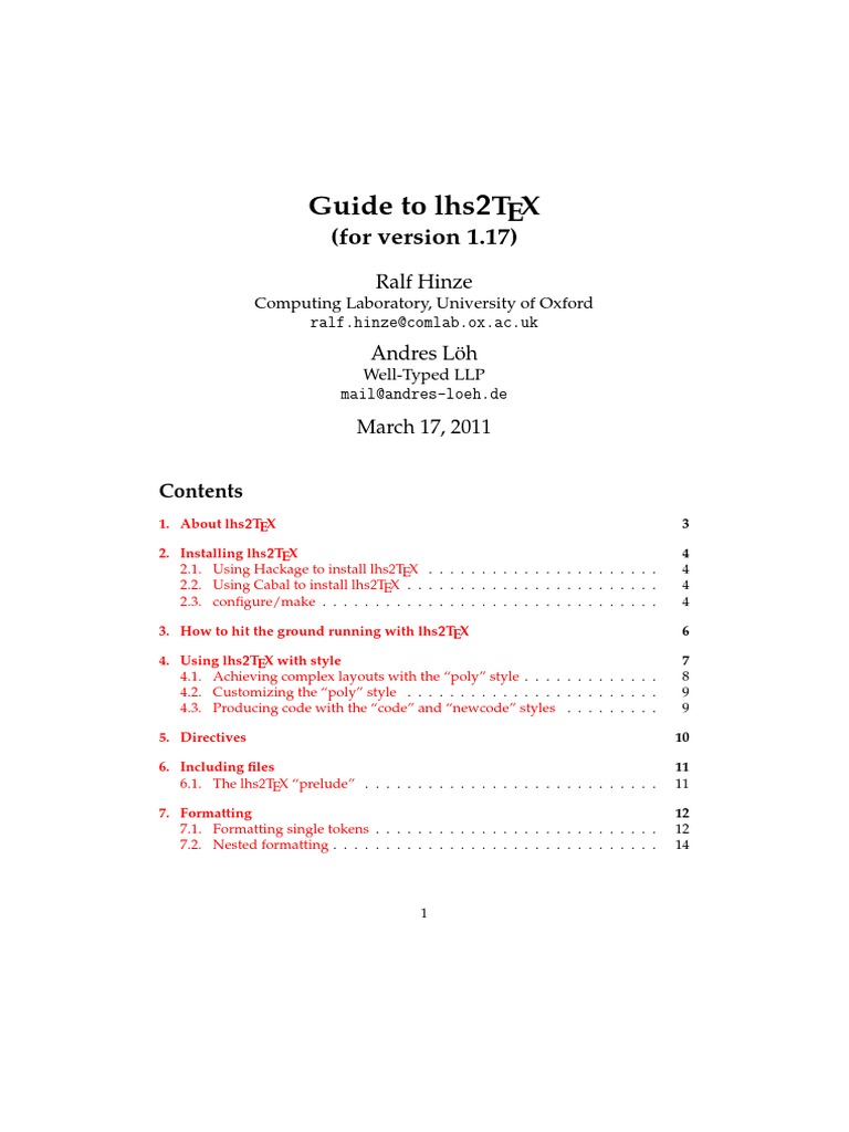 Guide2-1 17 PDF | PDF | Te X | Parameter (Computer Programming)