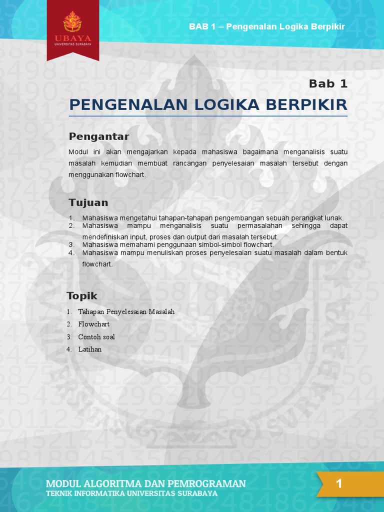 Modul 1 Flowchart | PDF