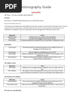 History IA Marking Criteria - IB DP | PDF | Critical Thinking | Evaluation
