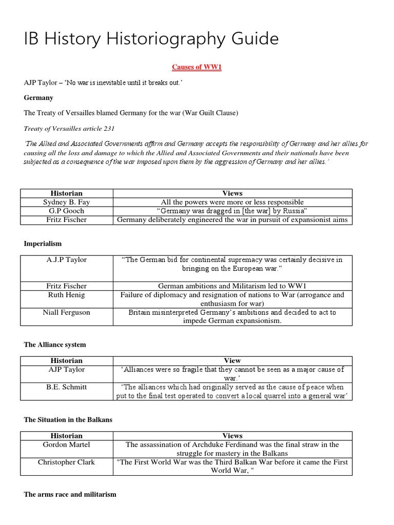 IB Historiography Compilation | PDF | Deng Xiaoping | Fascism