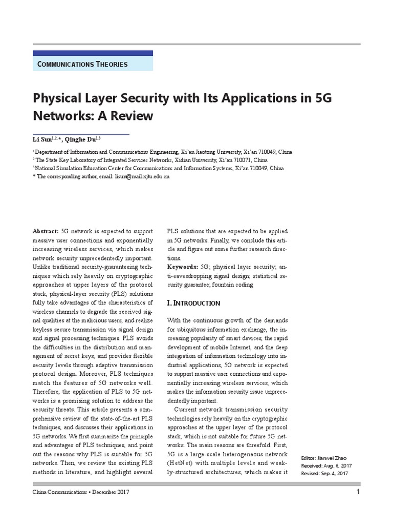 5g Paper | PDF | Cryptography | Computer Network