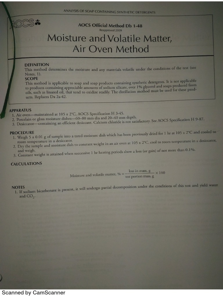 Aocs | PDF