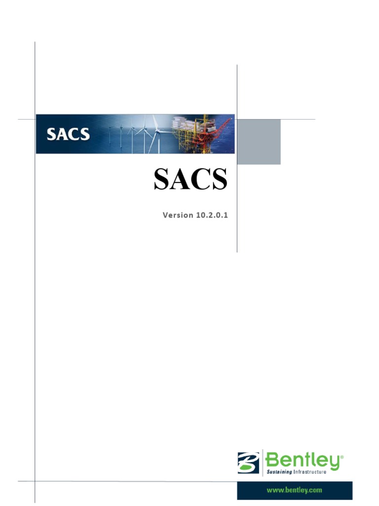 Sacs PDF | PDF | Beam (Structure) | Structural Load