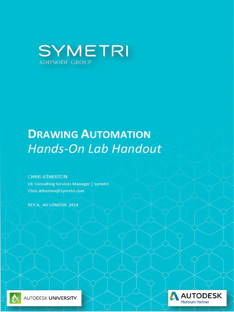 Drawing Automation Hand Out | PDF | Visual Basic For Applications ...