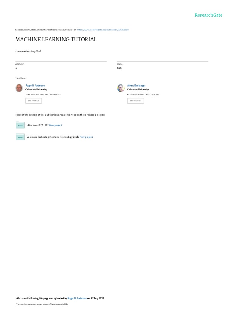 Machine Learning Used Everywhere | PDF | Support Vector Machine ...