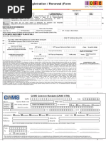 CAMS Change - of - Broker FORM | PDF | Technology & Engineering