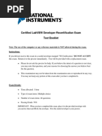 CLAD Sample Exam-1 | PDF | Control Flow | Test (Assessment)