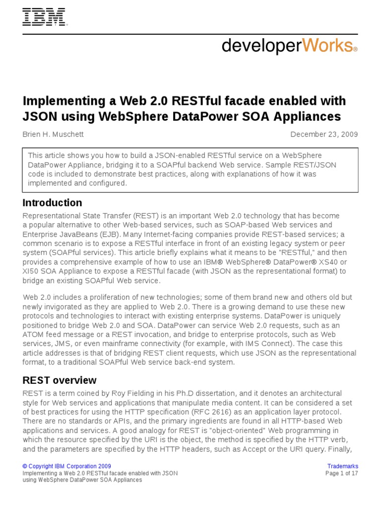 Rest PDF | PDF | Representational State Transfer | Hypertext Transfer Protocol