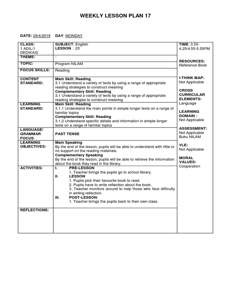 Weekly Lesson Plan 17: 9. Question Tags To Show Interest/request ...