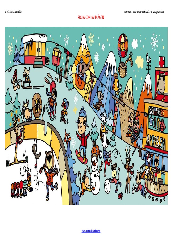 Actividades para Trabajar La Atención y La Percepción Visual El ...