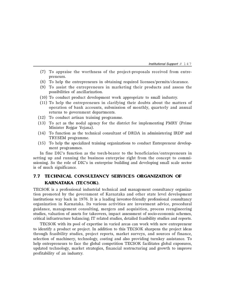 7.7 Technical Consultancy Services Organization of Karnataka (Tecsok ...