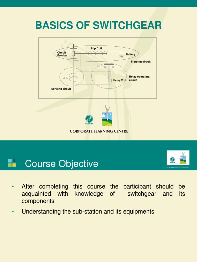 Basics Of Switchgear Circuit Breaker Trip Coil Pdf Electrical