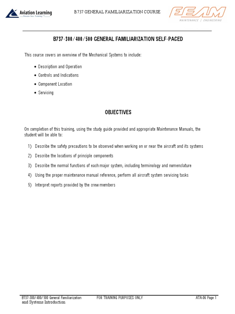 B737 CL Gen Fam PDF | PDF | Airplane | Spaceflight Technologies