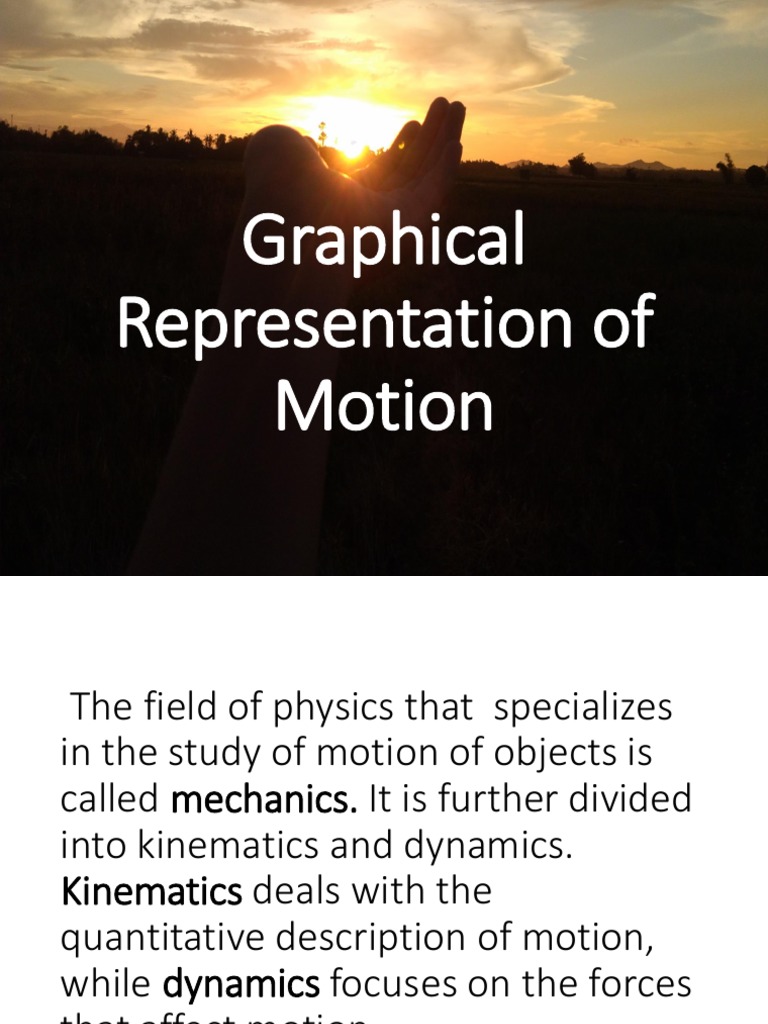 Understanding Motion: Kinematics & Graphs | PDF | Teaching Methods ...
