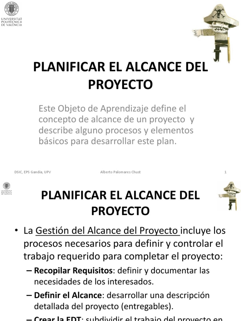 Planificación del Alcance del Proyecto | PDF | Planificación | Informática