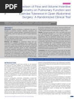 Incentive Spirometer Usage Guide | PDF | Breathing | Lung