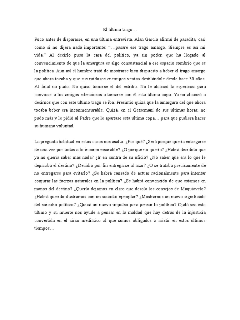El Último Trago.... | PDF