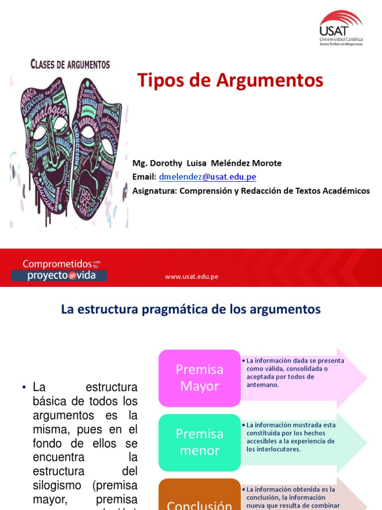 Estructura y Tipos de Argumentos | PDF | Argumento | Lógica