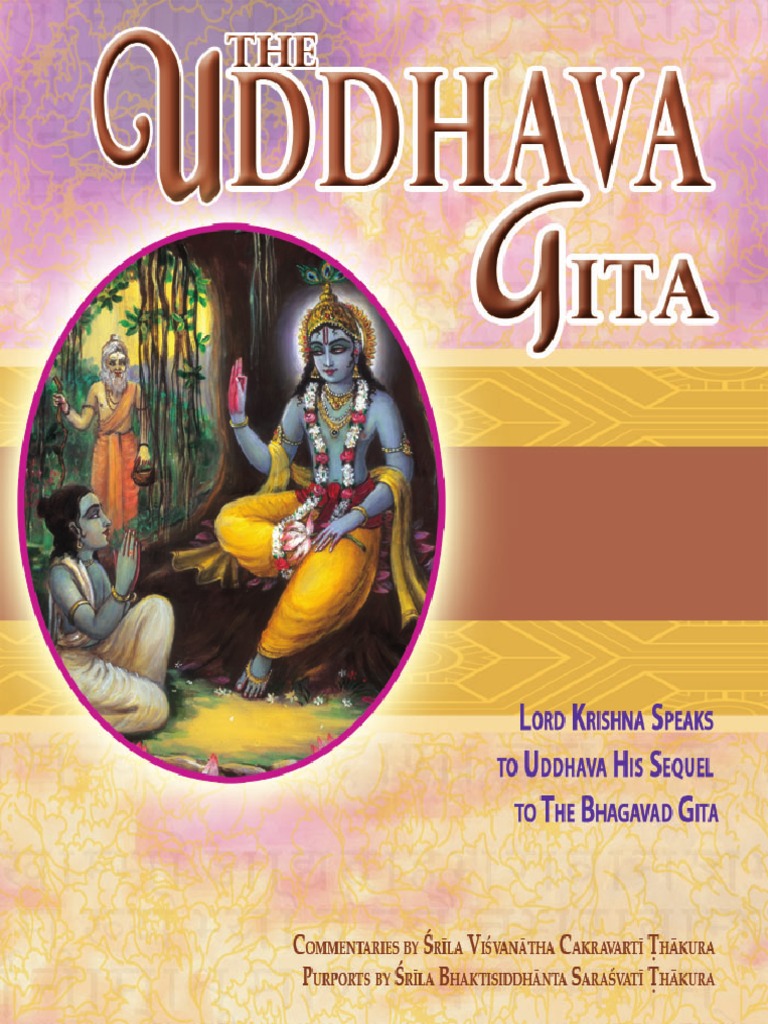 Uddhava-Gita Sartha Darshini of Visvanth Chakravarti Thakura ISKON PDF ...