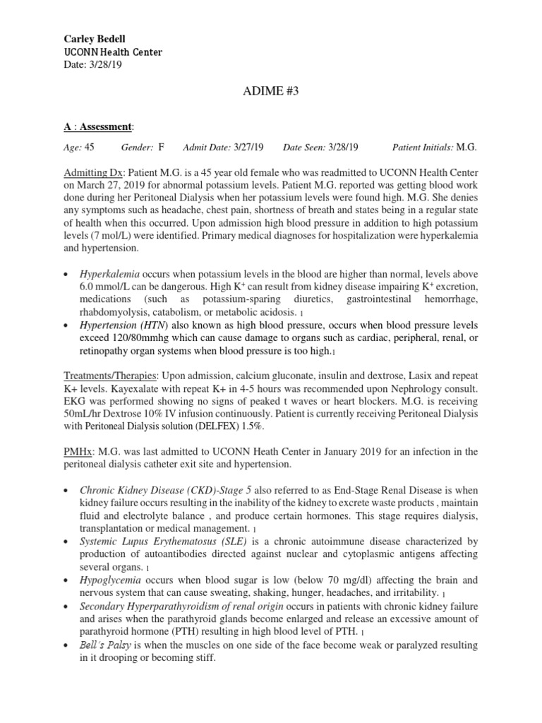 Adime 3 | Download Free PDF | Hypertension | Chronic Kidney Disease