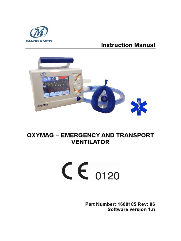 Manual de Intrucciones Oximag PDF | PDF | Breathing | Power Supply
